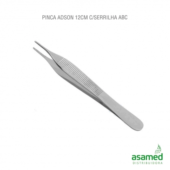 PINCA ADSON 12CM C/SERRILHA ABC